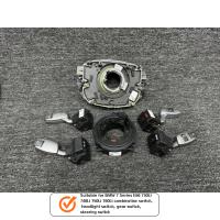 China Steering Wheel Seat for BMW 7 Series E65 E65 Gear Knob Selector Shift Lever Combination Switch Steering Switch Base for sale