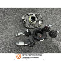 China Steering Wheel Seat for BMW 7 Series E65 E65 Gear Knob Selector Shift Lever Combination Switch Steering Switch Base for sale