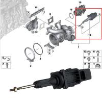 China High Quality  N20 B38 Turbocharged Electronic Actuator, Suitable for BMW N20 B38 B48 and B58 Engine Turbocharger Actuator for sale