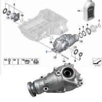 China For BMW X5 X6 F15 F16 F32 F30 320i Front Axle Differential Carrier  Condition Part 31507590899 31507594315 Front Teeth for sale