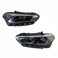 China Original G05 Laser Headlight Shadow Line Black OEM for BMW X5 X6 F95 G06 G05 Laser LED Headlight Car Headlight 2019-2023 for sale