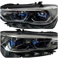 China Original G05 Laser Headlight Shadow Line Black OEM for BMW X5 X6 F95 G06 G05 Laser LED Headlight Car Headlight 2019-2023 for sale