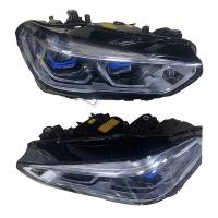 China 2019-2021 for BMW X5 LED Headlight Assembly Canbus White LED Lamp 50W 12V AC Laser G05 X5 Make 6000K Color Temperature for Car L for sale