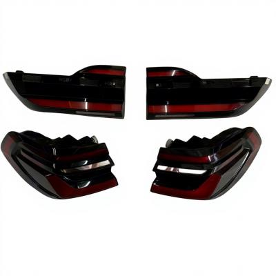 China High Quality for BMW X7 G07 LED Rear Lamp Upgrade Black Tinted Taillight with Red Lens Blue Light Stylish New Design for sale