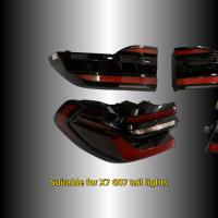China High Quality for BMW X7 G07 LED Rear Lamp Upgrade Black Tinted Taillight with Red Lens Blue Light Stylish New Design for sale
