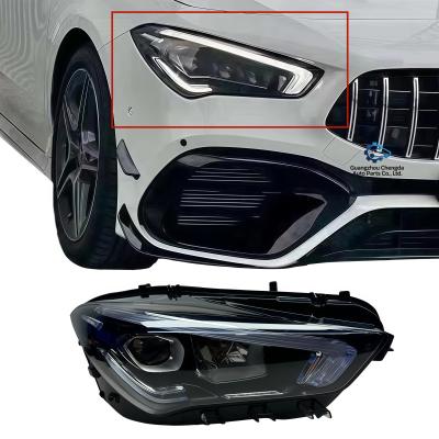 China For Mercedes Benz CLA 200 CLA220 CLA35 118 Headlight Assembly Car Light Original LED CLA350 CLA45 AMG OE A1189064000 A1189063900 for sale