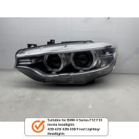 China For BMW F32 F33 F36 XENON Blue Car Headlights for the 4 Series 12V with Light Color Lighting Lamp, Head Lamp, Front Lamp for sale