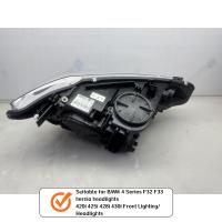 China For BMW F32 F33 F36 XENON Blue Car Headlights for the 4 Series 12V with Light Color Lighting Lamp, Head Lamp, Front Lamp for sale