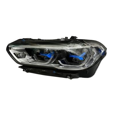 China High Quality Auto Lighting Systems LED 12V G05 Laser Blue Headlight Car Accessories for BMW X5 G05 X6 G06 2019-2022 for sale