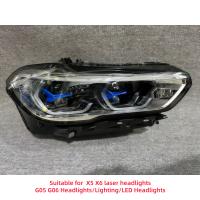 China High Quality Auto Lighting Systems LED 12V G05 Laser Blue Headlight Car Accessories for BMW X5 G05 X6 G06 2019-2022 for sale