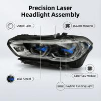 China High Quality Auto Lighting Systems LED 12V G05 Laser Blue Headlight Car Accessories for BMW X5 G05 X6 G06 2019-2022 for sale