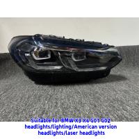 China OEM Fit Laser Headlamp for BMW X3 X4 G01 G02 | US-Spec Front Lighting Assembly | Waterproof & Durable Headlight Replacement for sale