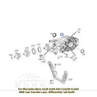 China For Mercedes GLA45 New Rear Differential Assembly Auto Transmission System Including Steering Gearbox Speed Changing Box Clutch for sale