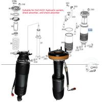 China ABC Active Suspension Adaptive Damping for Optimized Ride & Handling Benz SL500 SL63 AMG R231 Front & Rear Shock Absorber Set for sale
