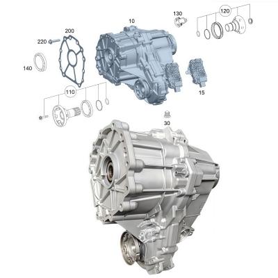 China Original OEM High-Quality Remanufactured G-Series Differential 463 G350/G500/G63 4WD Transfer Case for Mercedes G-Class Gearbox for sale