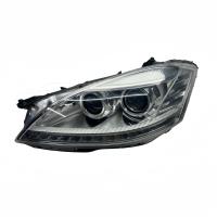 China Left & Right Headlight for MERCEDES BENZ S W221 2009-2013 Xenon Light Source H7 Bulb Shape Front Headlamp 2218201559 2218201659 for sale