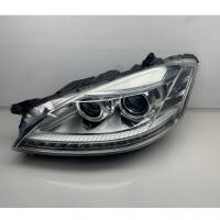 China Left & Right Headlight for MERCEDES BENZ S W221 2009-2013 Xenon Light Source H7 Bulb Shape Front Headlamp 2218201559 2218201659 for sale