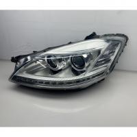 China Left & Right Headlight for MERCEDES BENZ S W221 2009-2013 Xenon Light Source H7 Bulb Shape Front Headlamp 2218201559 2218201659 for sale