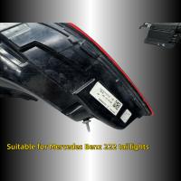 China Hottest Selling Plastic LED Tail Lamp for Mercedes W222 S-Class 2014-2018 - Old to New Upgrade Rear Bumper Light Assembly for sale