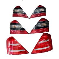 China 2010-2013 for Mercedes-Benz W221 LED Tail Lights New Red Lens and Blue Light Models 2218200564 and 2218200664-Used Condition for sale