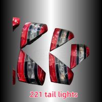China 2010-2013 for Mercedes-Benz W221 LED Tail Lights New Red Lens and Blue Light Models 2218200564 and 2218200664-Used Condition for sale