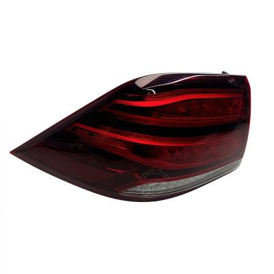 China Best Sellers OEM 1669065501 1669065601 W166 LED Tail Light Assembly New Red Rear Lamp for Mercedes Benz W166 GLE-class 2016 Used for sale