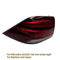China Best Sellers OEM 1669065501 1669065601 W166 LED Tail Light Assembly New Red Rear Lamp for Mercedes Benz W166 GLE-class 2016 Used for sale
