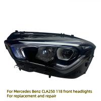 China 2020-2023 for Mercedes Benz GLA220 GLA250 Model W118 Best Sellers Original LED Headlights 6000k Color Geometric CLA Design for sale