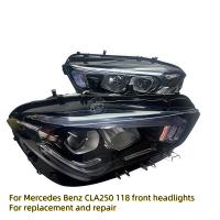 China 2020-2023 for Mercedes Benz GLA220 GLA250 Model W118 Best Sellers Original LED Headlights 6000k Color Geometric CLA Design for sale