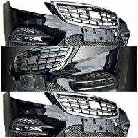 China Mercedes-Benz W222 S Bodykit Upgrade Front Rear Bumpers Including Exhaust Door for Cla Model Auto Parts Made ABS Used for S63 for sale