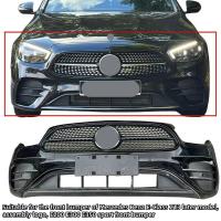 China For Mercedes Benz W213 Factory Fit Front Bumper Upgrade High Quality ABS Carbon Guard Face Bar for E300 E400 AMG Style Luxury for sale