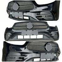 China For Mercedes Benz W213 Factory Fit Front Bumper Upgrade High Quality ABS Carbon Guard Face Bar for E300 E400 AMG Style Luxury for sale