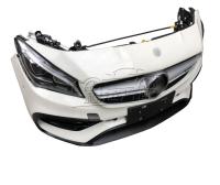 China Classic Popular CLA Series W117AMG Front Assembly Used Front Mouth Encircle Bumper Guard Front Face Head Nozzle for for sale