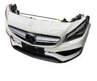 China Classic Popular CLA Series W117AMG Front Assembly Used Front Mouth Encircle Bumper Guard Front Face Head Nozzle for for sale