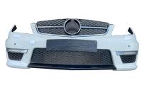 China Classic C Series W204 AMG C63 Front Bumper Surround Intake Grille Medium Net Used Condition for Mercedes-Benz for sale