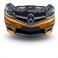 China Classic Style C Series W204 C63 AMG 507 Edition Front Bumper Assembly Surrounded Central Grid Cooling Grille Guard Bar for Benz for sale