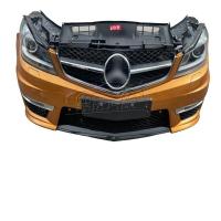 China Classic Style C Series W204 C63 AMG 507 Edition Front Bumper Assembly Surrounded Central Grid Cooling Grille Guard Bar for Benz for sale