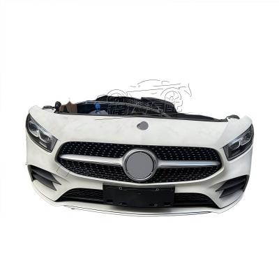 China For Mercedes Benz Class W177 A200 AMG Bodykit Carbon ABS Front Bumper Side Skirts Roof Spoiler Hood & Fender with New Headlights for sale