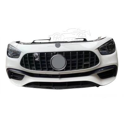 China High Quality Class W213 Bodykit Upgrade New E63 Style Carbon Fiber Head/Tail Lights Bumper Grille Diffuser Exhaust Tips Facelift for sale