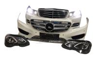 China Body Kit Include Front and Rear Bumper Assembly Headlight Hood for Mercedes benz C-class E-Class S-Class 2008-2014 BumperFront for sale