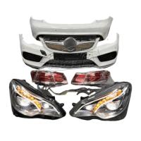 China New Product Hot Sale Custom High Standard Durable Bumper Panel Kit for Mercedes Benz W212E300 Retrofit Bumper Kits for sale