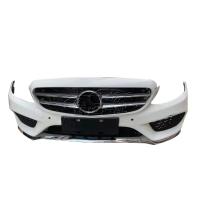 China Good Fitment Wide Body Kit for Mercedes Benz C Class C200 C300 W205 GTR Style Front Bumper Metal Material Body Kit for sale