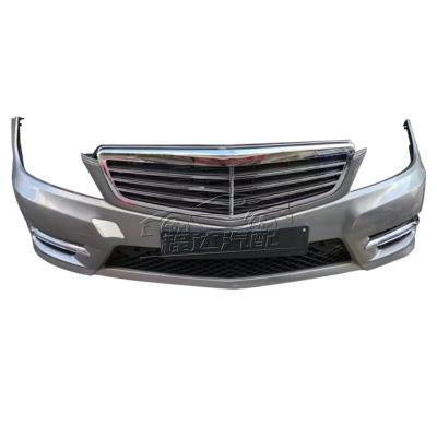 China Factory Price PP New Material Black Car Front Bumper for Mercedes Benz W204 C300 Sport C63 with Led or Fog Light for sale
