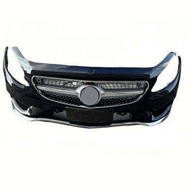 China High Quality 2015-2018 for Mercedes-Benz S500 S63 Coupe Body Kit W217 Front Bumper High Quality Red Plastic New Condition for sale
