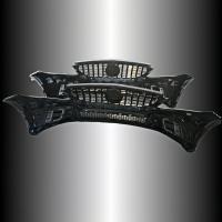 China High Quality Front Bumper for Mercedes W205 C200 C260 C300 Models Gaschen Wind Net Used Condition Car Bumpers for sale