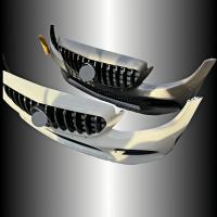 China High Quality Front Bumper for Mercedes W205 C200 C260 C300 Models Gaschen Wind Net Used Condition Car Bumpers for sale