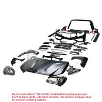 China Premium OEM-Spec ABS/PP Blend Gloss Finish Direct Bolt-On Body Conversion for Mercedes E-Class W212 to E63 AMG Full Body Kit for sale