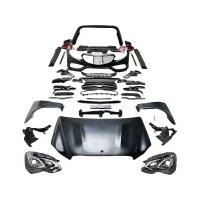 China Premium OEM-Spec ABS/PP Blend Gloss Finish Direct Bolt-On Body Conversion for Mercedes E-Class W212 to E63 AMG Full Body Kit for sale