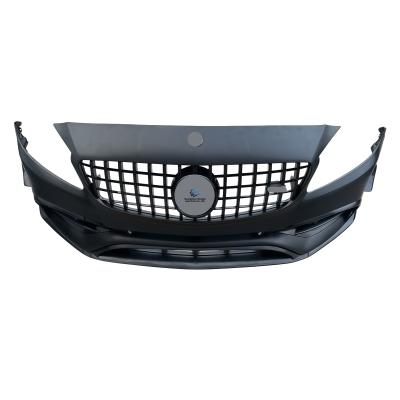 China Premium for Mercedes 176  A220 A250 Upgrade A45 Style Body Kit - Front Bumper & Face Conversion for Sporty Exterior Refit Grille for sale