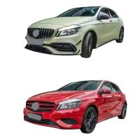 China Premium for Mercedes 176  A220 A250 Upgrade A45 Style Body Kit - Front Bumper & Face Conversion for Sporty Exterior Refit Grille for sale